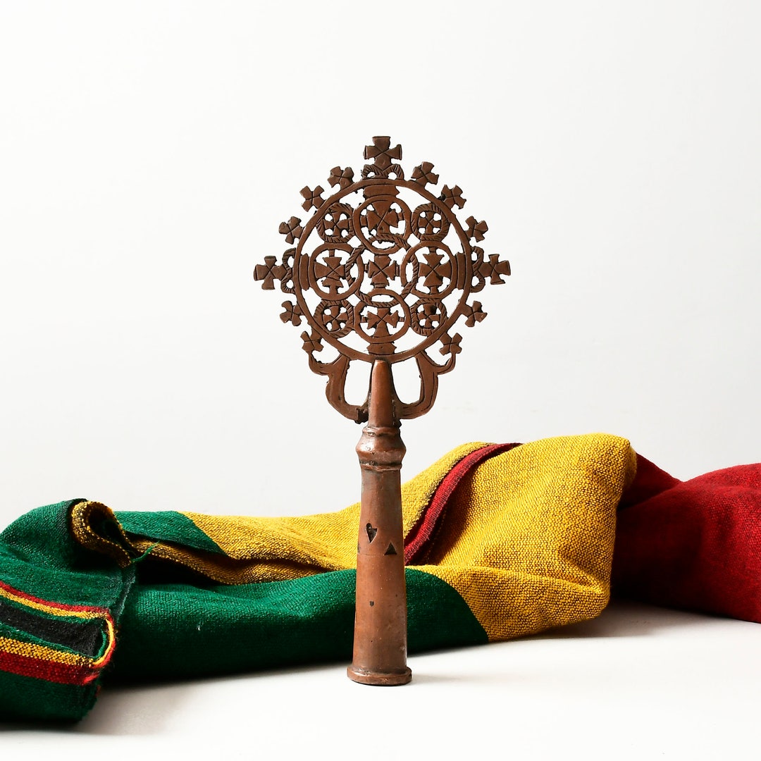 Ethiopian Table Cross Orthodox Church Mini Altar Cross Coptic Table ...