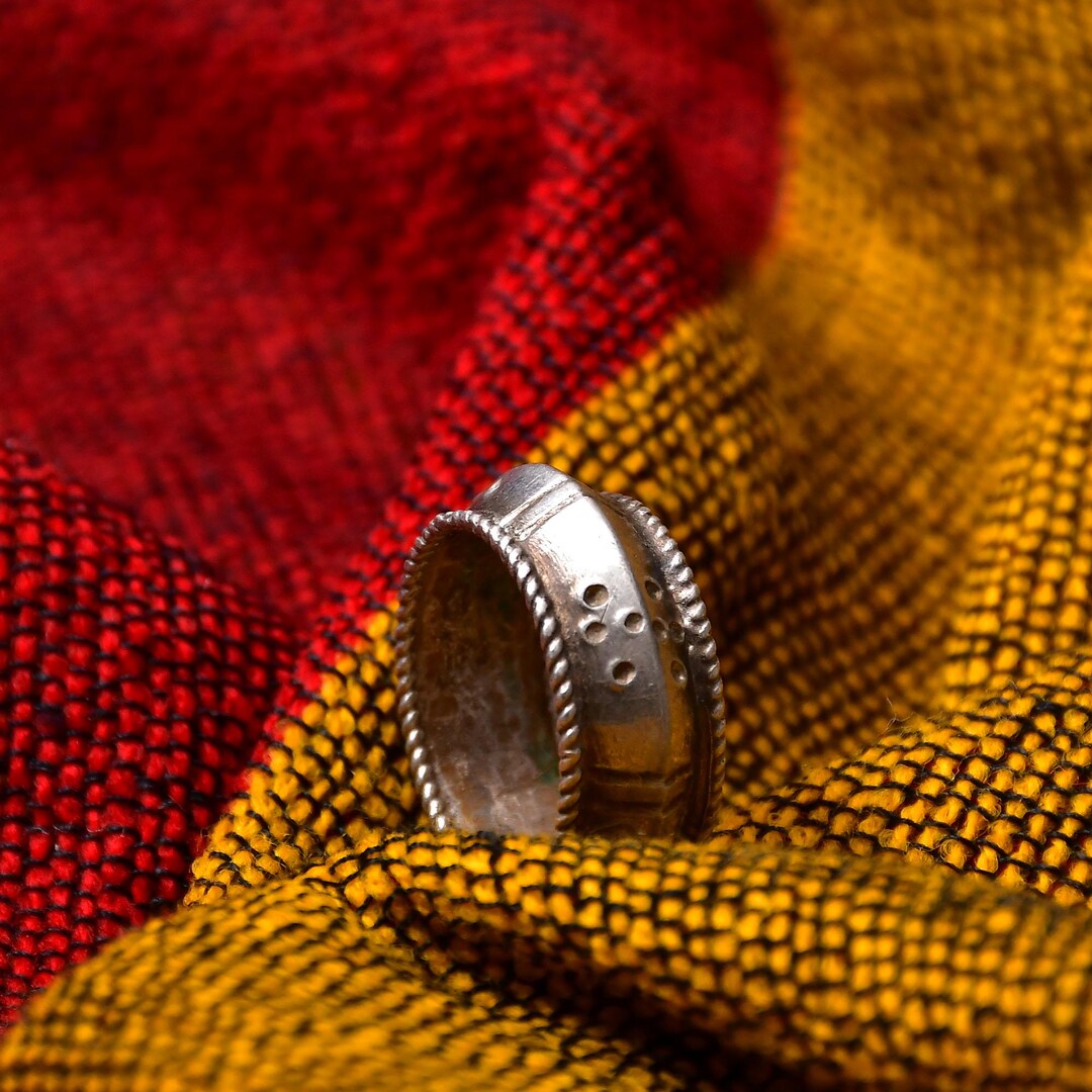 Antique African Moroccan Berber Silver Ring Moroccan Ring Berber Ring ...