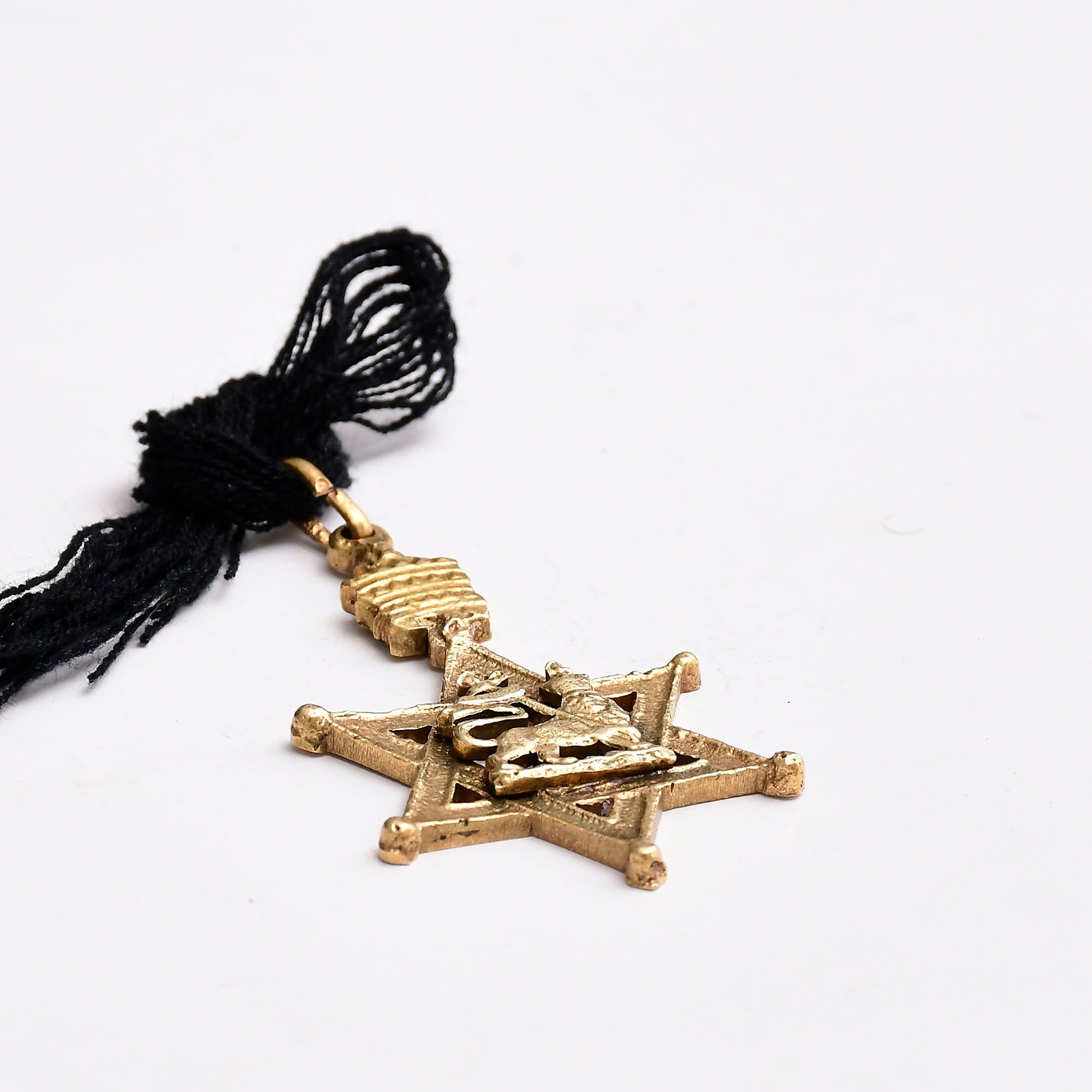 Handmade Lion of Judah Star of David Pendent Ethiopian Neck Cross ...