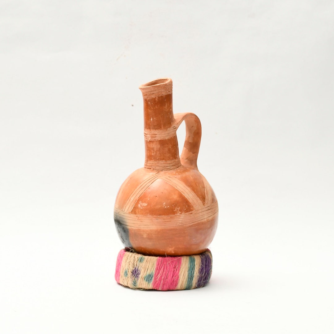 Ethiopian Coffee Pot Tegre Tigray Jebena With Cushion ጀበና Adwa Coffee ...