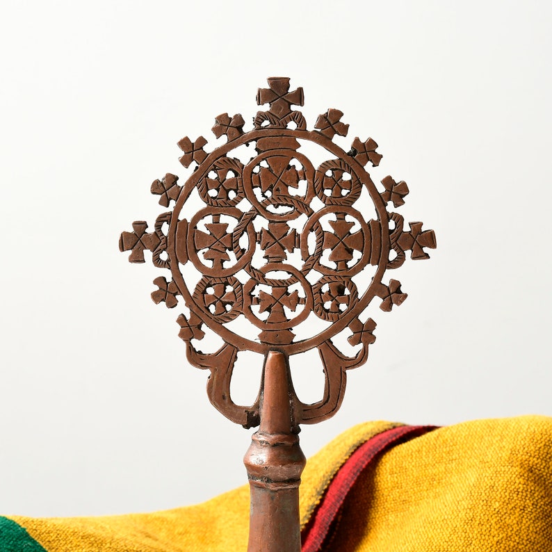 Ethiopian Table Cross Orthodox Church Mini Altar Cross Coptic Table ...