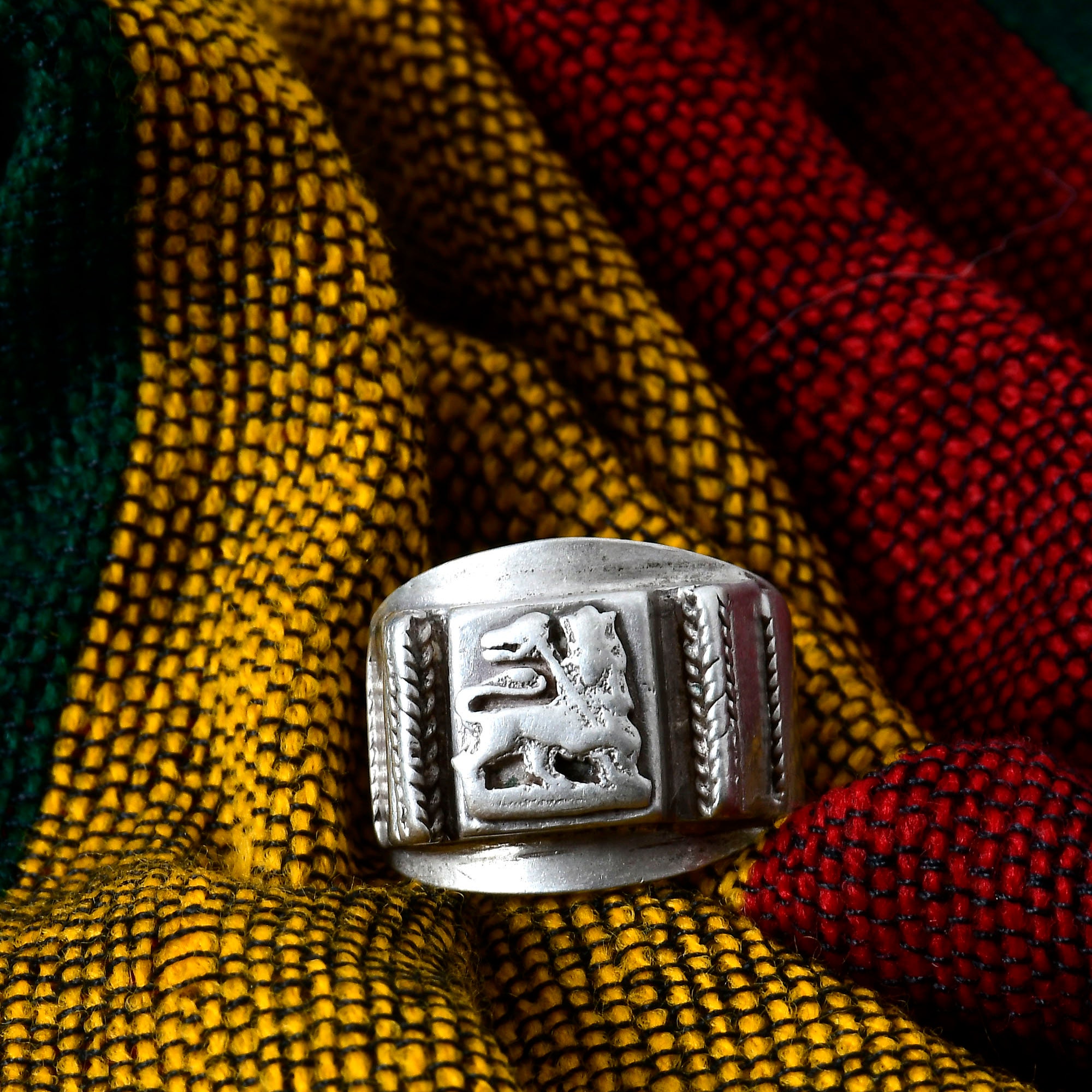 Silver Lion of Judah Ring Rasta Haile Selassie Ethiopian Jewelry 99J - Etsy