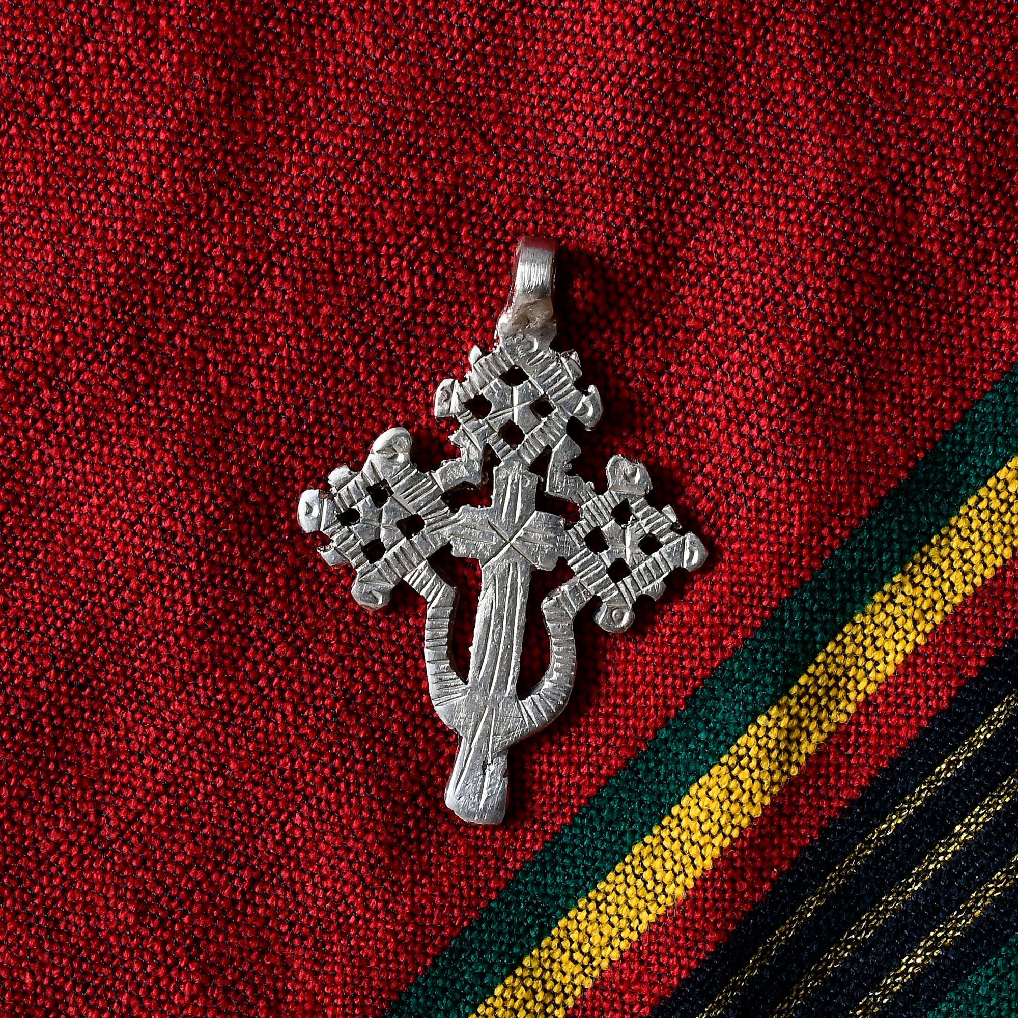 Ethiopian Cross African Tribal Cross Orthodox Pendant Necklace 41.1 - Etsy
