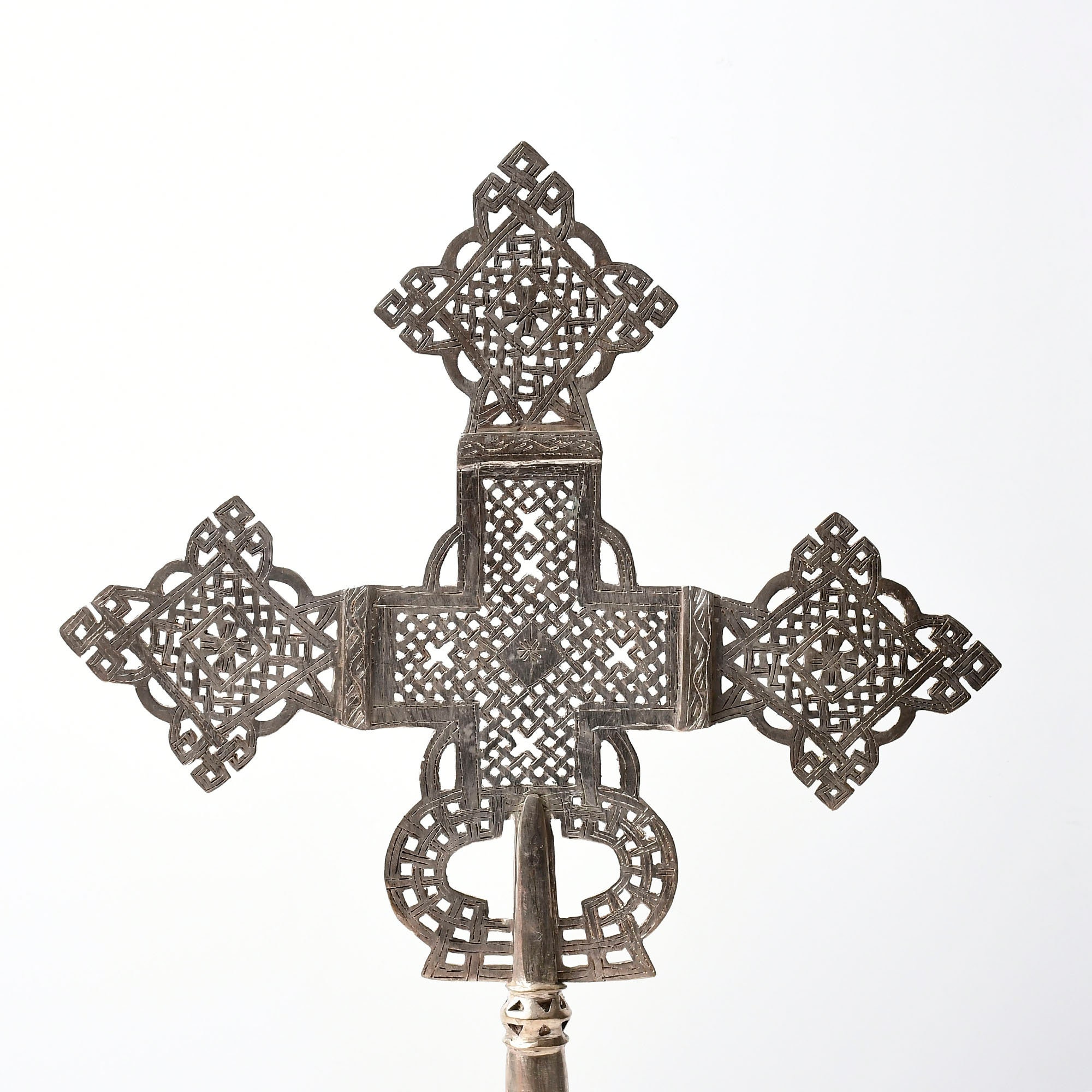 XL Ethiopian Processional Cross Large 22 Orthodox Church Religious Home ...