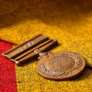 Haile Selassie Medal Korea War Medal Ethiopian United Nation Ras Teferi ...