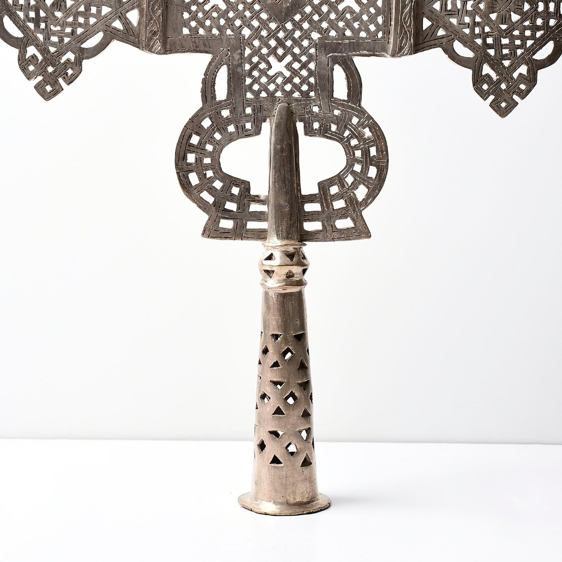 XL Ethiopian Processional Cross Large 22 Orthodox Church Religious Home ...