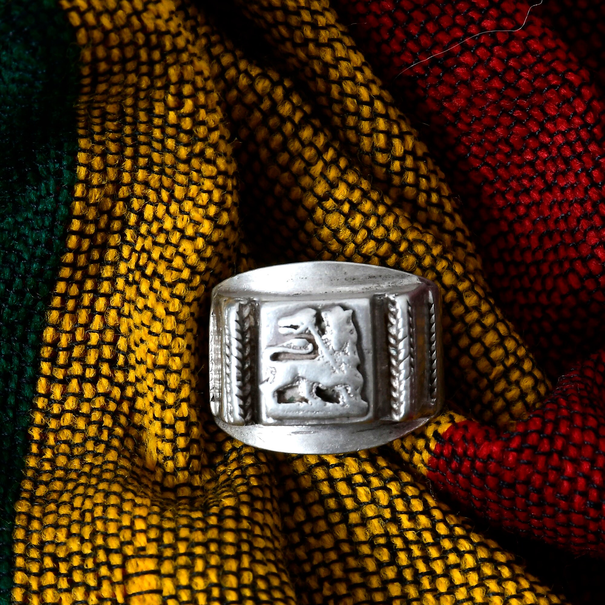 Silver Lion of Judah Ring Rasta Haile Selassie Ethiopian Jewelry 99J - Etsy