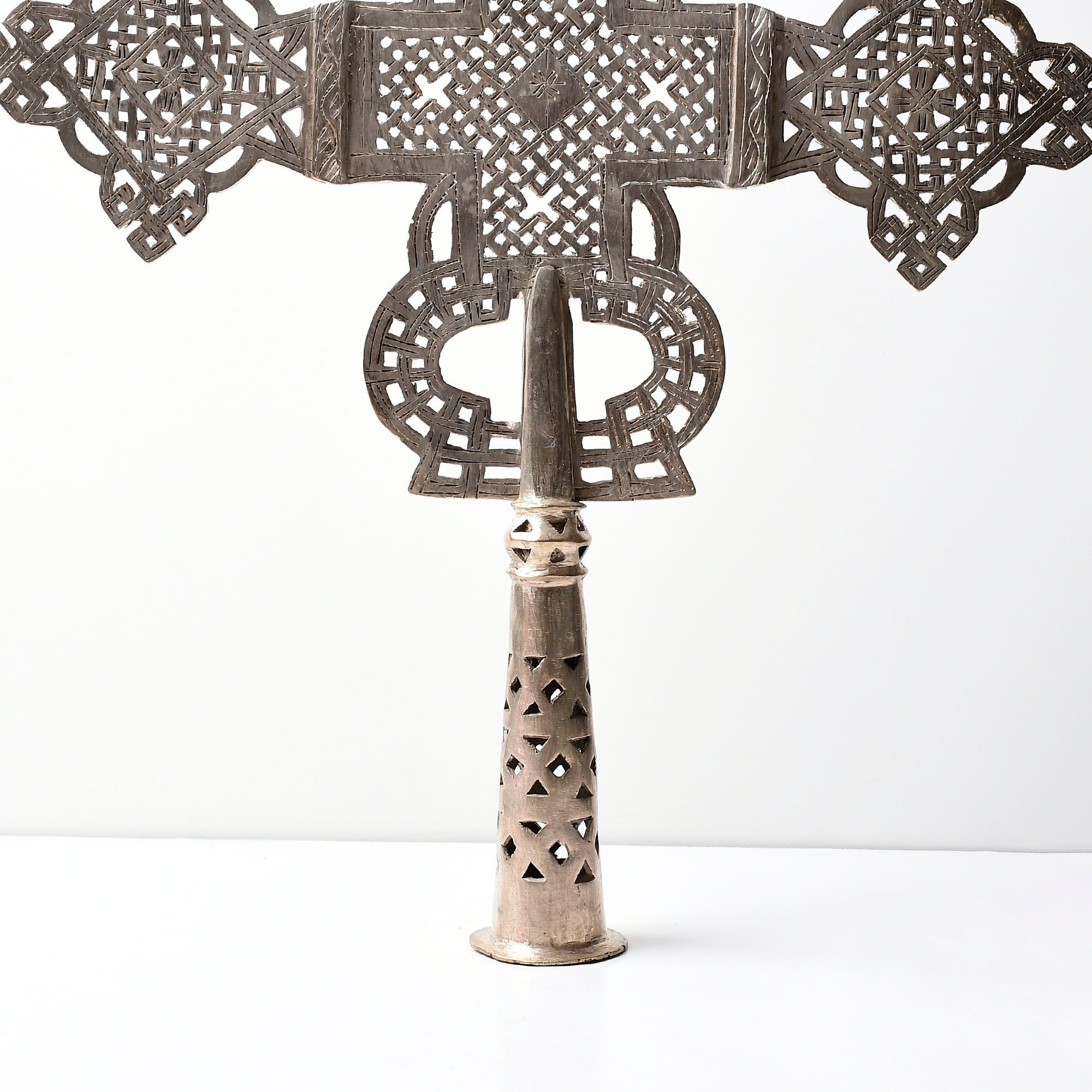 XL Ethiopian Processional Cross Large 22 Orthodox Church Religious Home ...