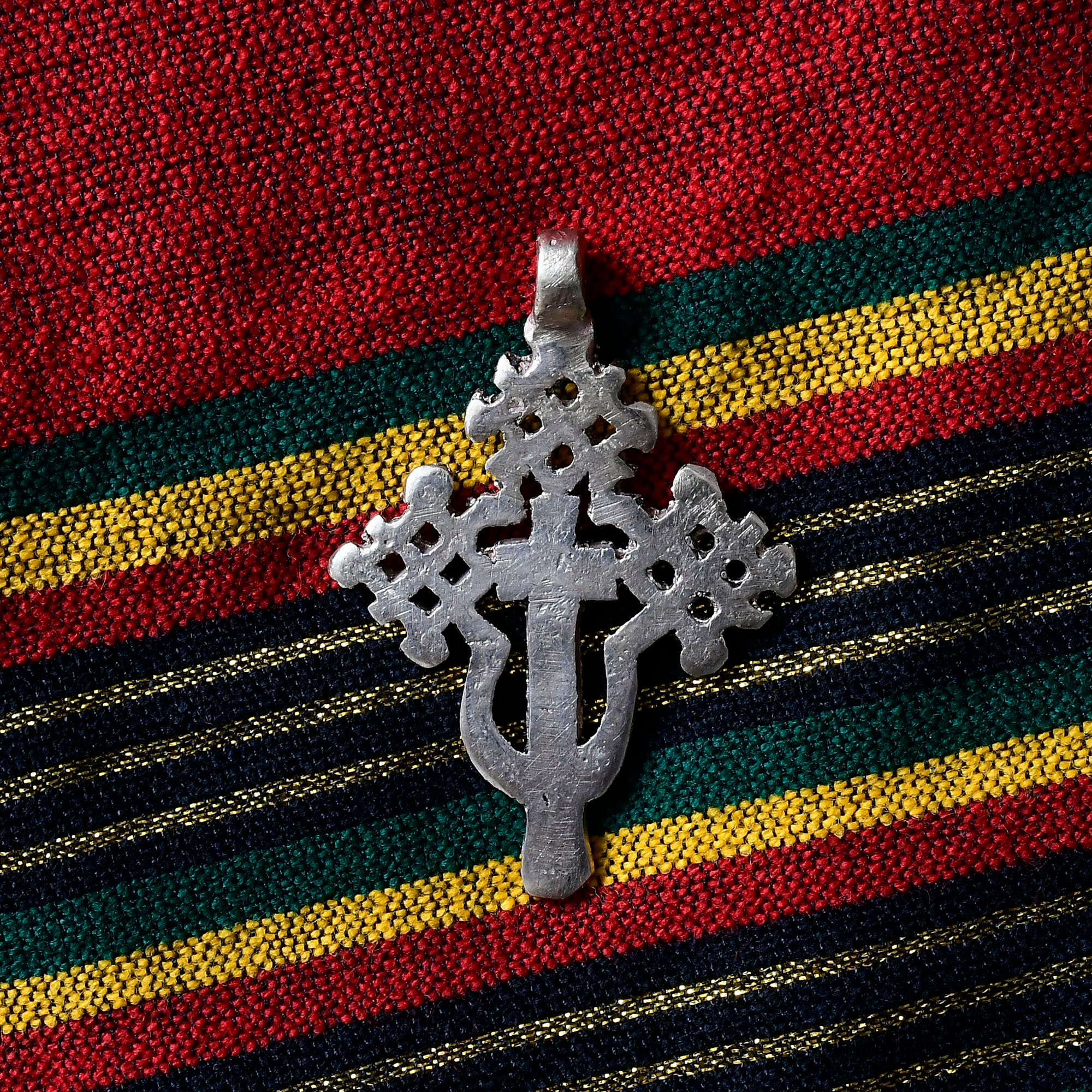 Ethiopian Cross African Tribal Cross Orthodox Pendant Necklace 41.1 - Etsy