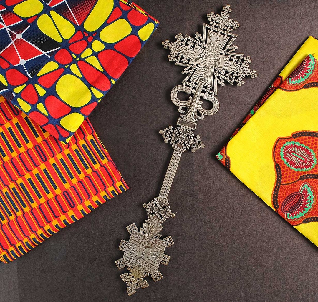 Vintage Ethiopian Orthodox Church Cross Coptic Cross - Etsy