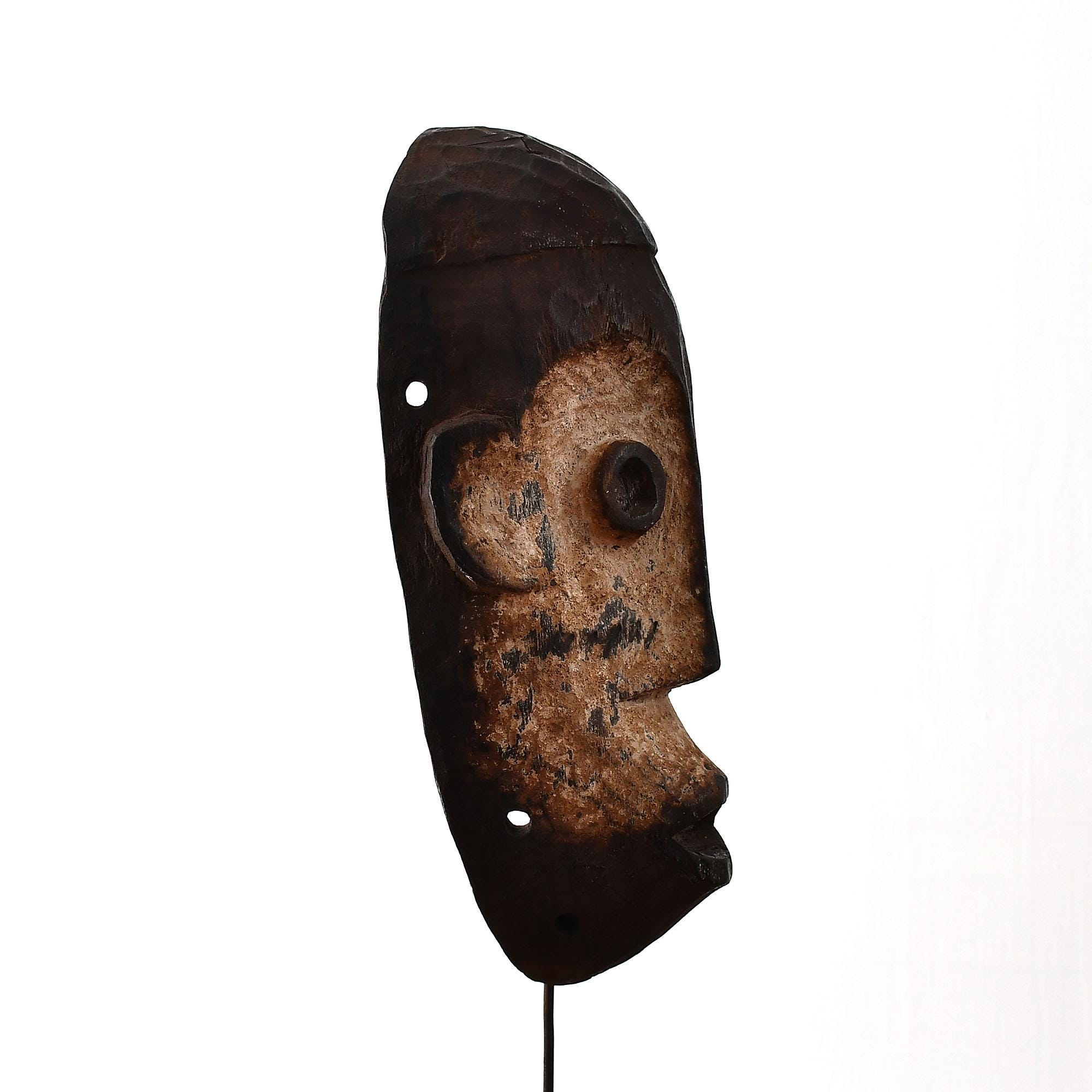 Antique African Wooden Mask Tribal Art Zigua Art, Tanzania - Moo2 - Etsy