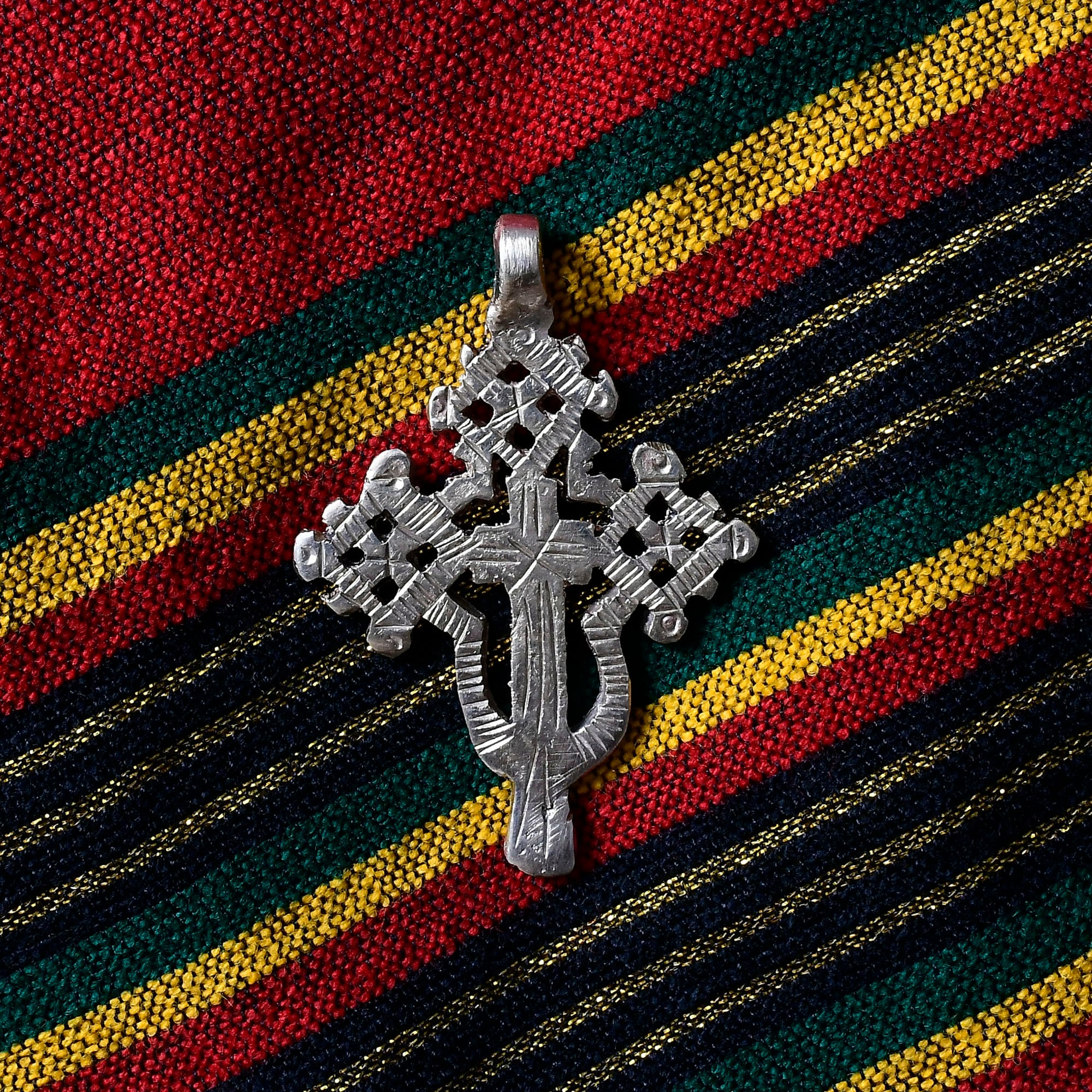 Ethiopian Cross African Tribal Cross Orthodox Pendant Necklace 41.1 - Etsy