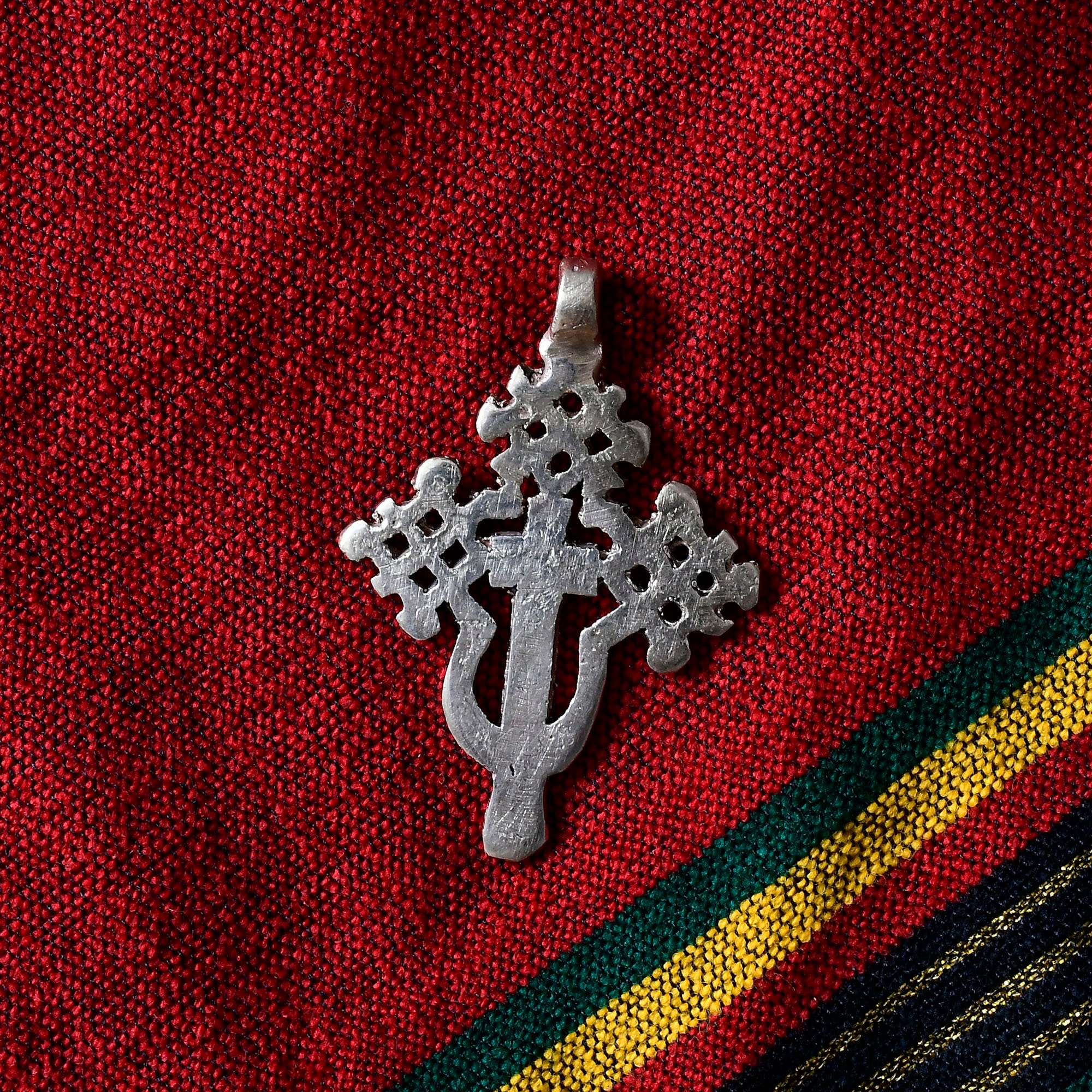 Ethiopian Cross African Tribal Cross Orthodox Pendant Necklace 41.1 - Etsy