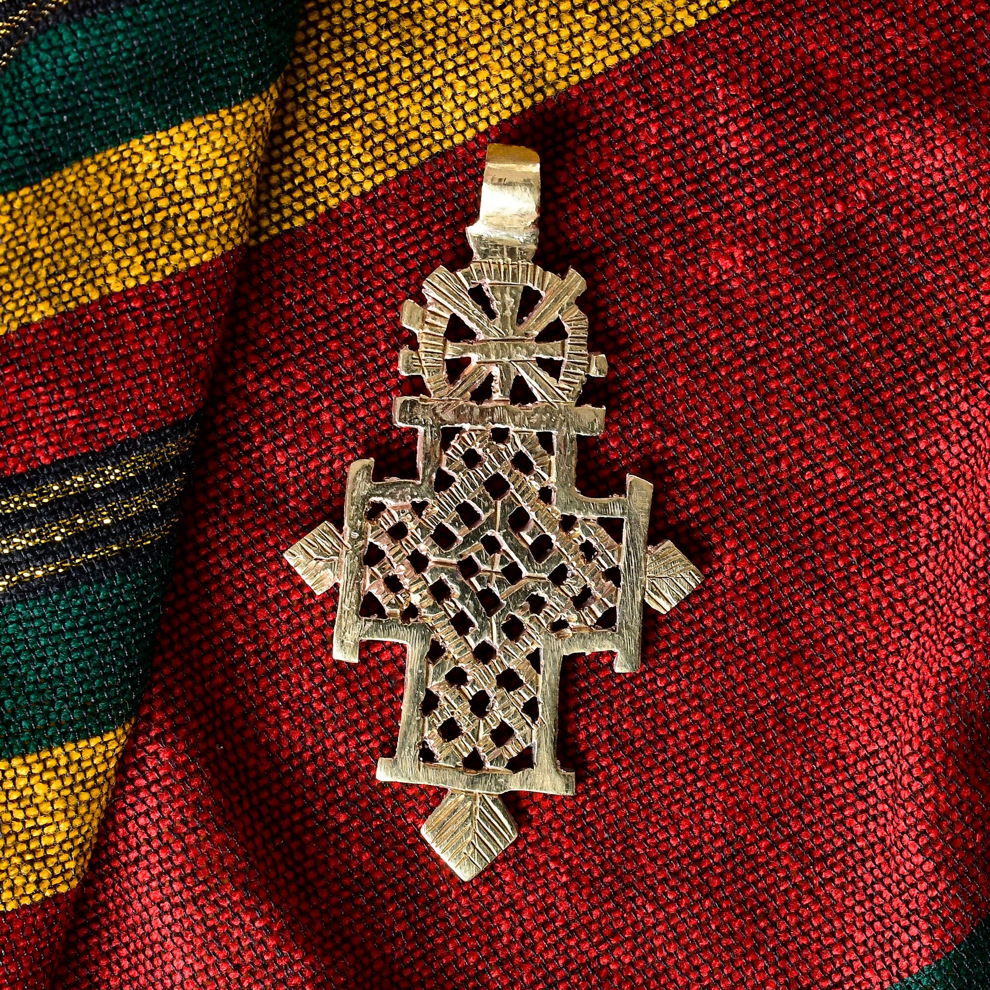 Vintage Ethiopian Cross Orthodox Church Neck Cross Coptic Cross Pendant ...
