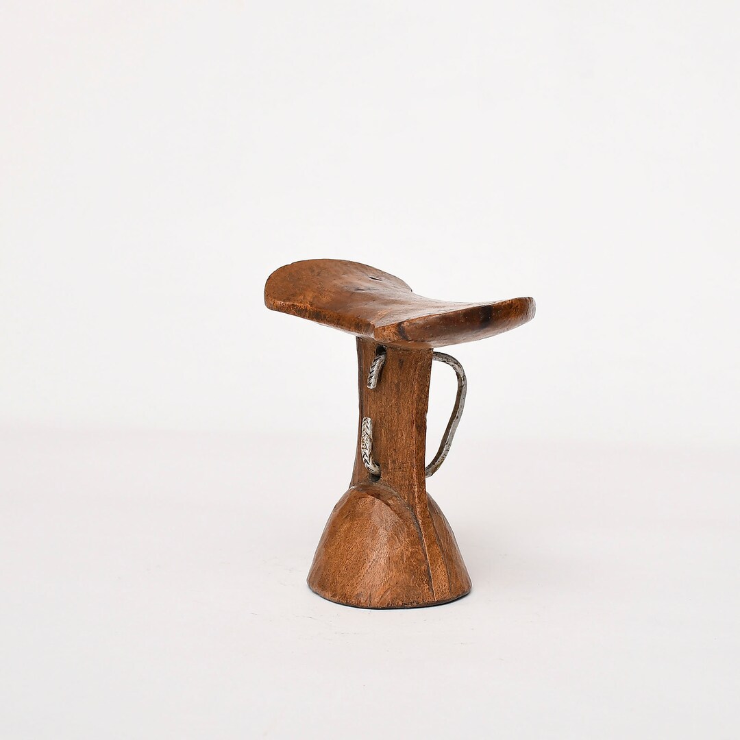 African Wooden Neck Rest Headrest African Stool Ethiopian Mursi Tribe ...