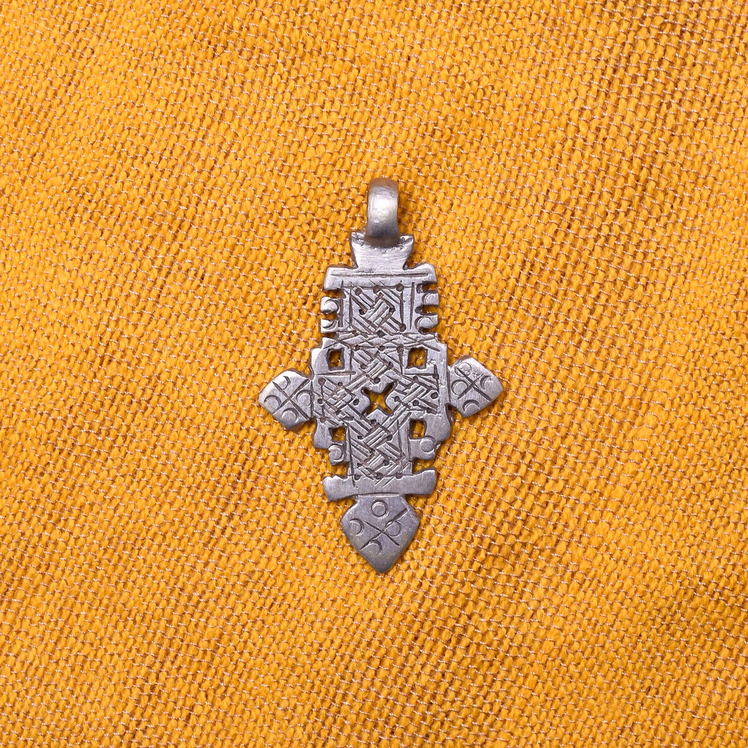 Ethiopian Neck Cross African Tribal Orthodox Pendant Necklace Coptic ...