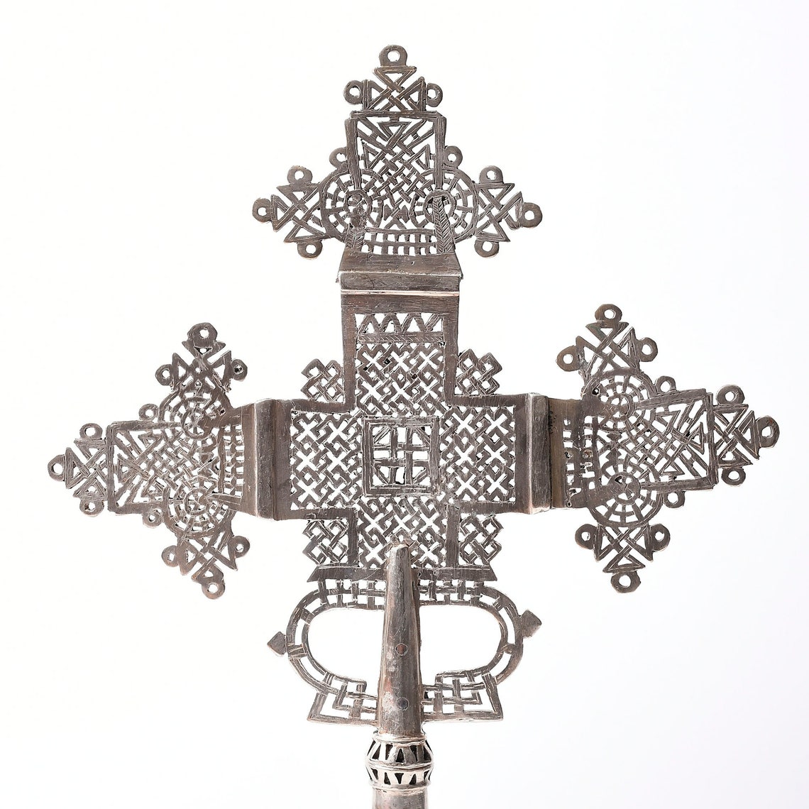 Ethiopian Processional Cross Large 18.5 Orthodox Church - Etsy