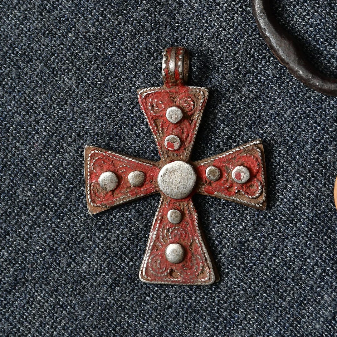 Ethiopian Orthodox Cross , Coptic Necklace, Christianity, Pendant ...