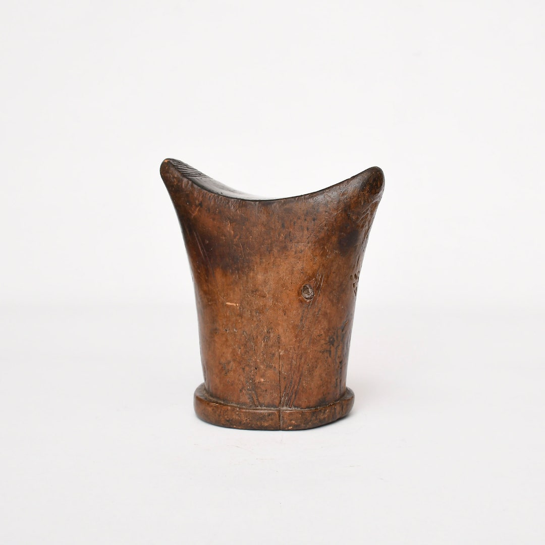 African Headrest Old Authentic Tribal Pillow Ethiopian Headrest ...