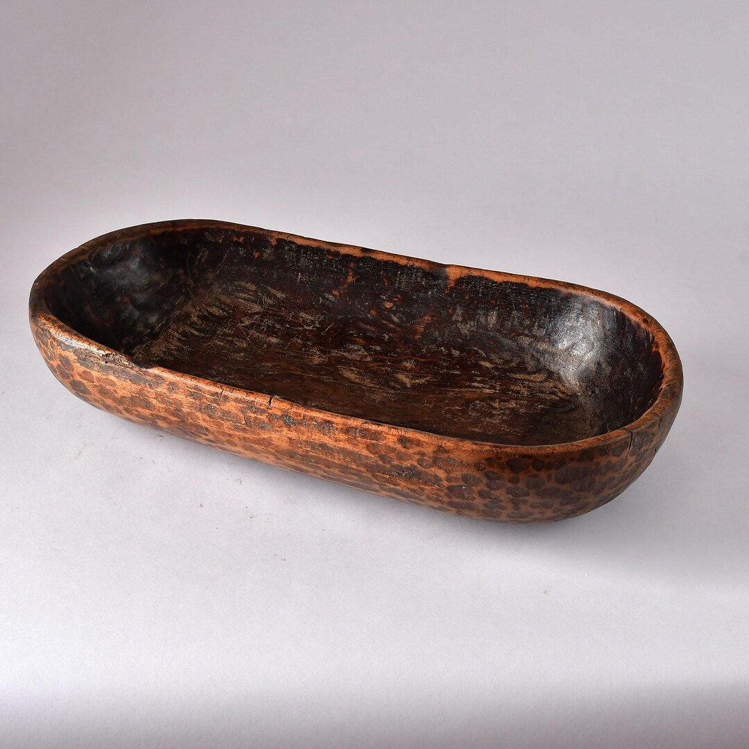Antique African Wooden Bowl, Vintage Ethnic Bowl, African Bowls, Wooden ...