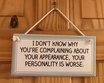 Joke Sign - Etsy UK