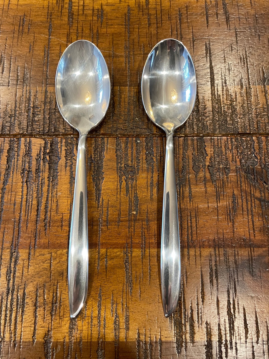 Two Beautiful Vintage 1953 Silver Rhythm by International Silver Side ...