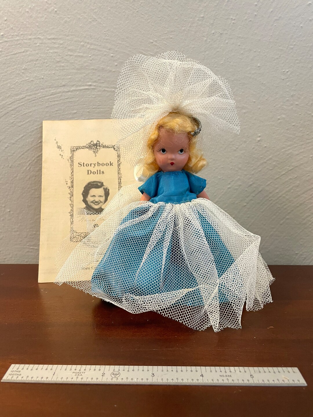 Vintage 1940’s Nancy Ann Storybook Doll, Seasons Series Autumn #92 ...