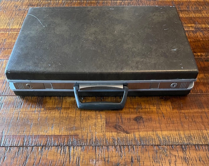 Vintage 1970’s Brown Hard-sided Samsonite Slim Attaché Case, Gray ...