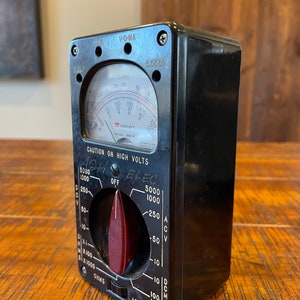 Beautiful 1960’s Triplett 666R Multimeter in Original Box, Has AGH ...