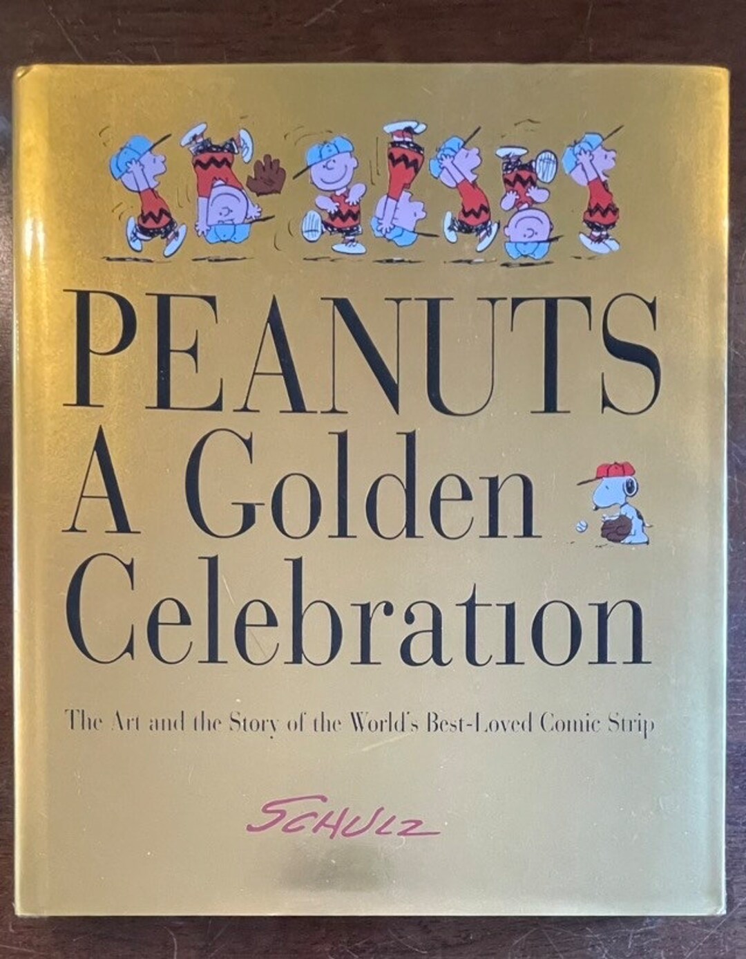 Vintage 1999 Peanuts a Golden Celebration in Great Shape for Its Age - Etsy
