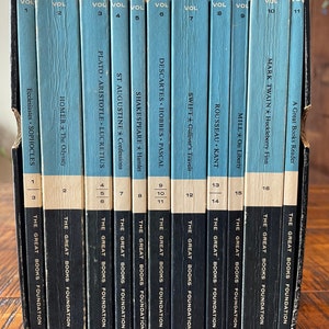 1955 Vintage Great Books Foundation Classics Book Set Second Year ...