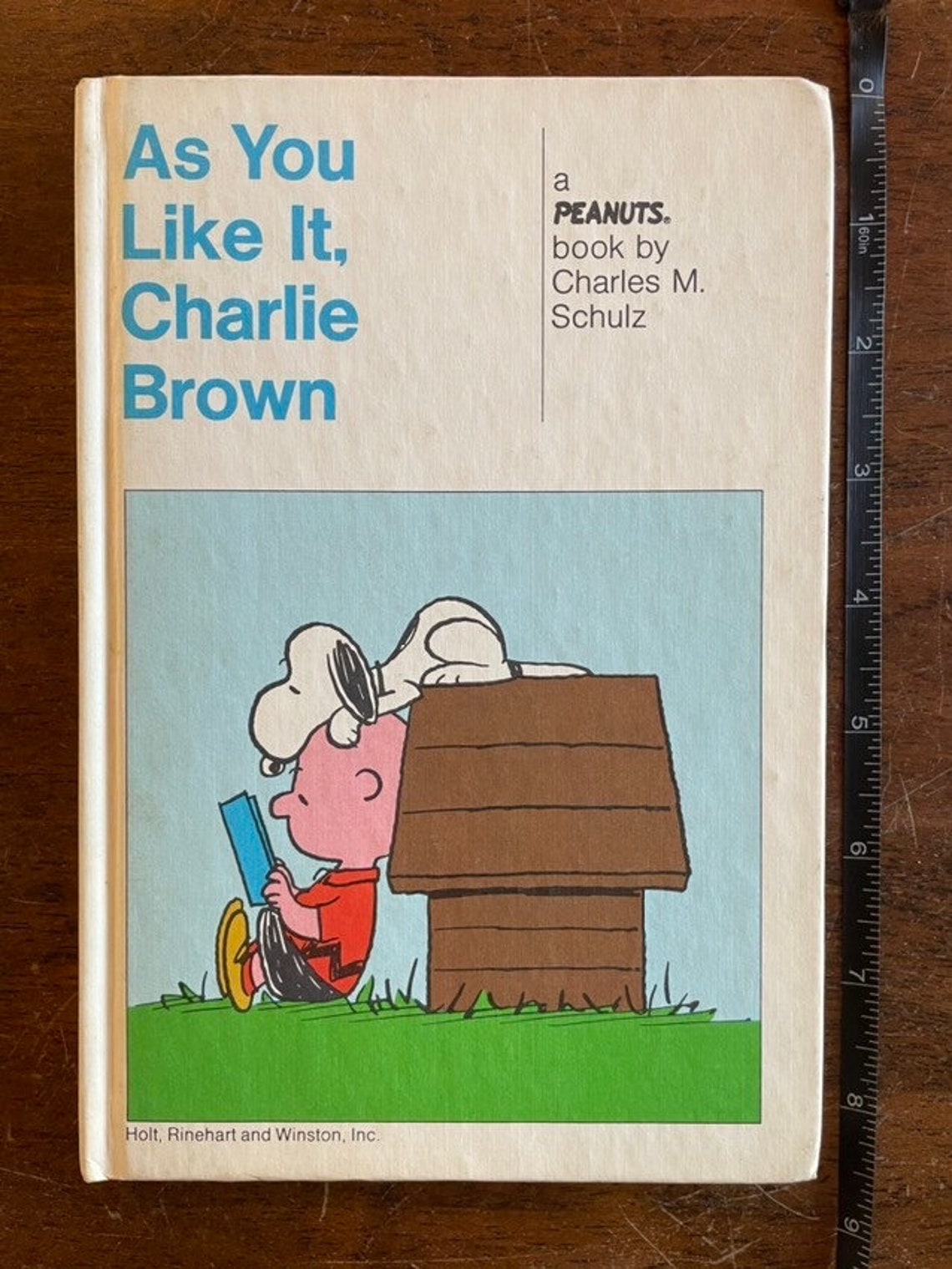 Vintage 1964 as You Like It, Charlie Brown Weekly Reader Hard Back Book ...