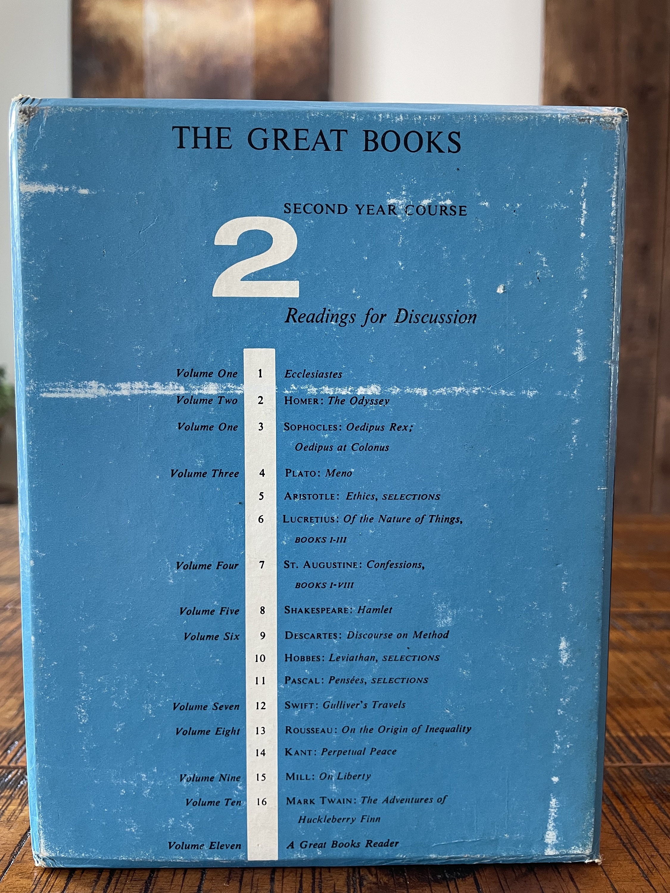 1955 Vintage Great Books Foundation Classics Book Set Second Year ...