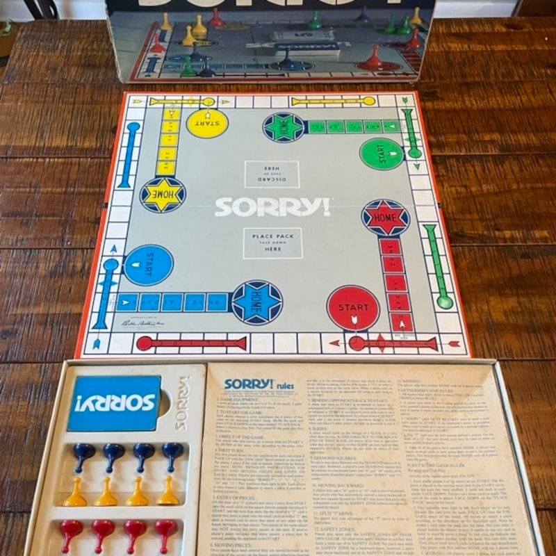 Sorry! Game Pieces - Etsy