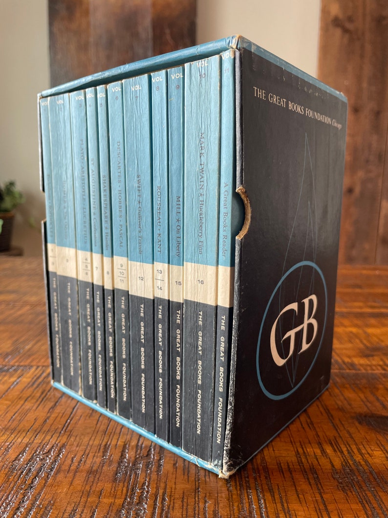 1955 Vintage Great Books Foundation Classics Book Set Second Year ...
