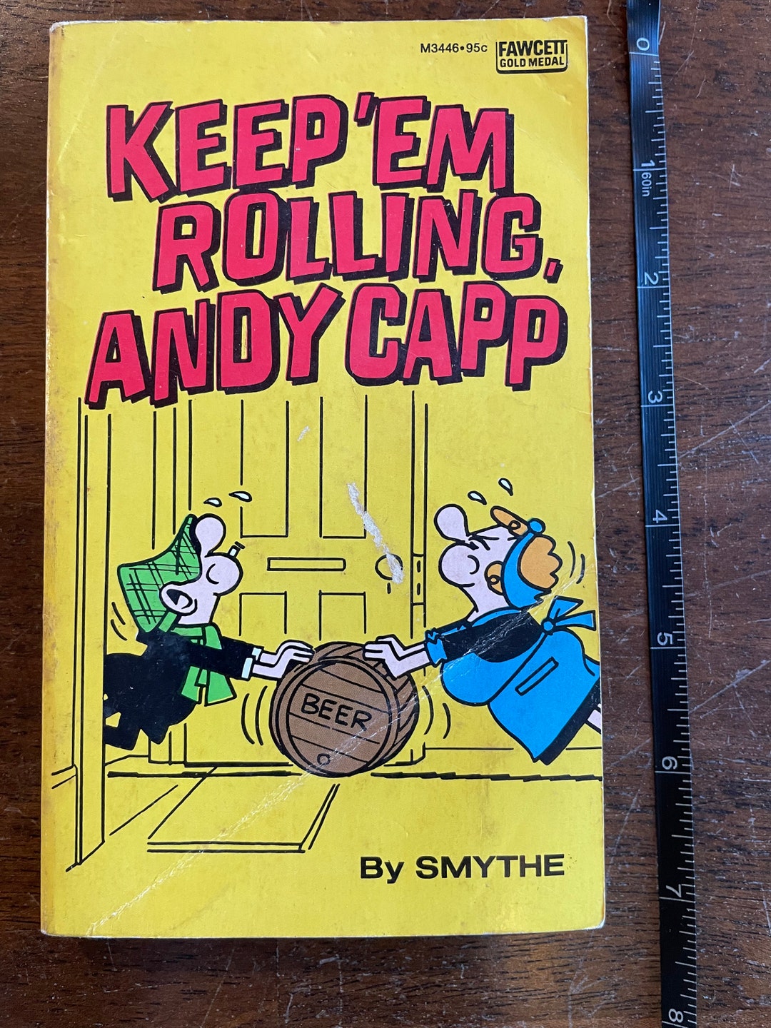 Vintage 1975 Keep ‘em Rolling Andy Cap Cartoons - Etsy