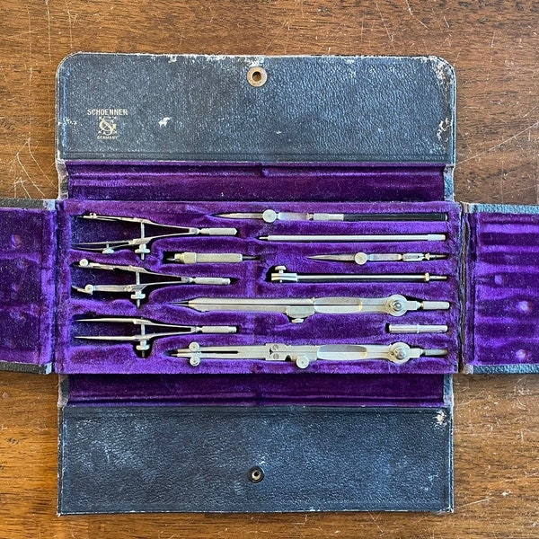 Antique Drawing Compass - Etsy