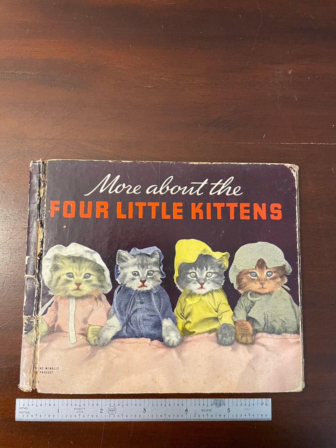Rare Vintage 1938 More About the Four Little Kittens” Children’s Book ...