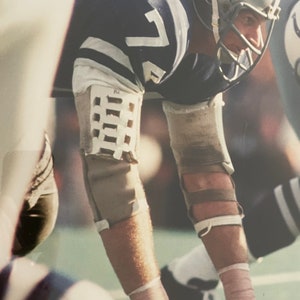 Autographed Poster of Bob Lilly, “mr. Cowboy,” Dallas Cowboy Football ...