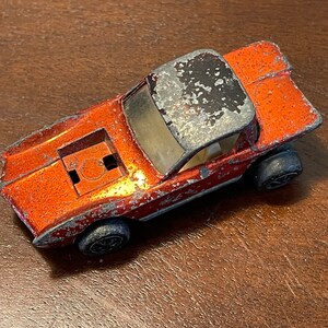 Rare Vintage 1968 Mattel Hot Wheels Redline Red Python, Missing ...