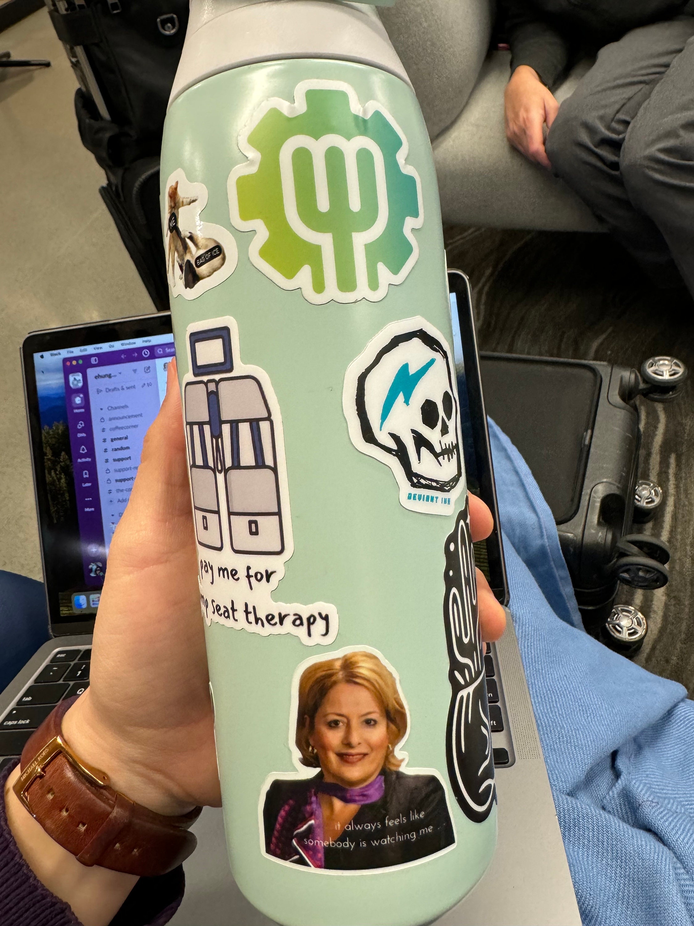 Surprise Sticker - Flight Attendant Sticker - Funny Sticker - Crew ...