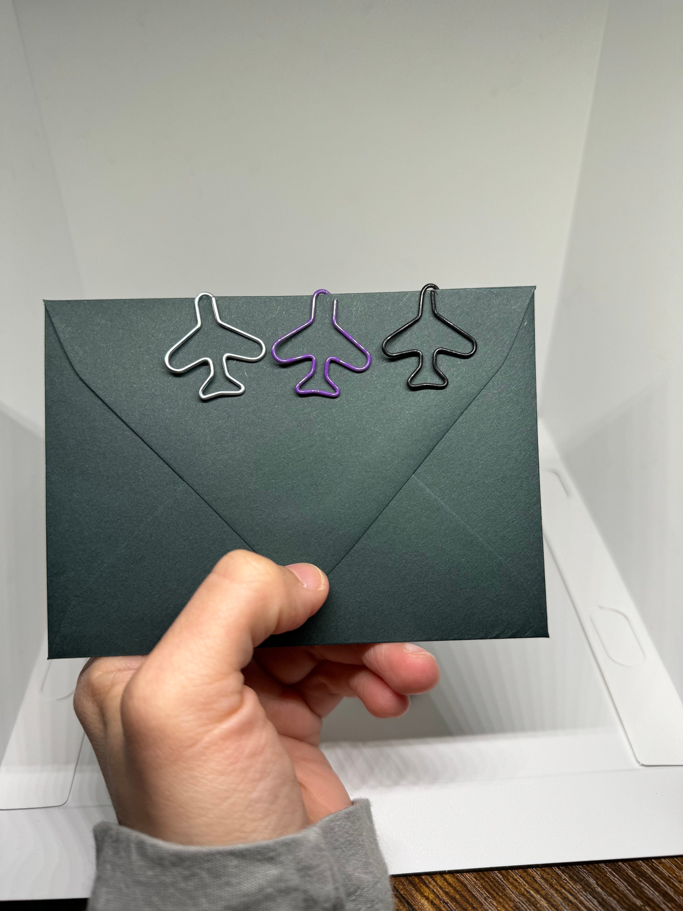 Plane Clip - Paper Clip - Airplane Paper Clip - Cute Gift - Travel Gift ...