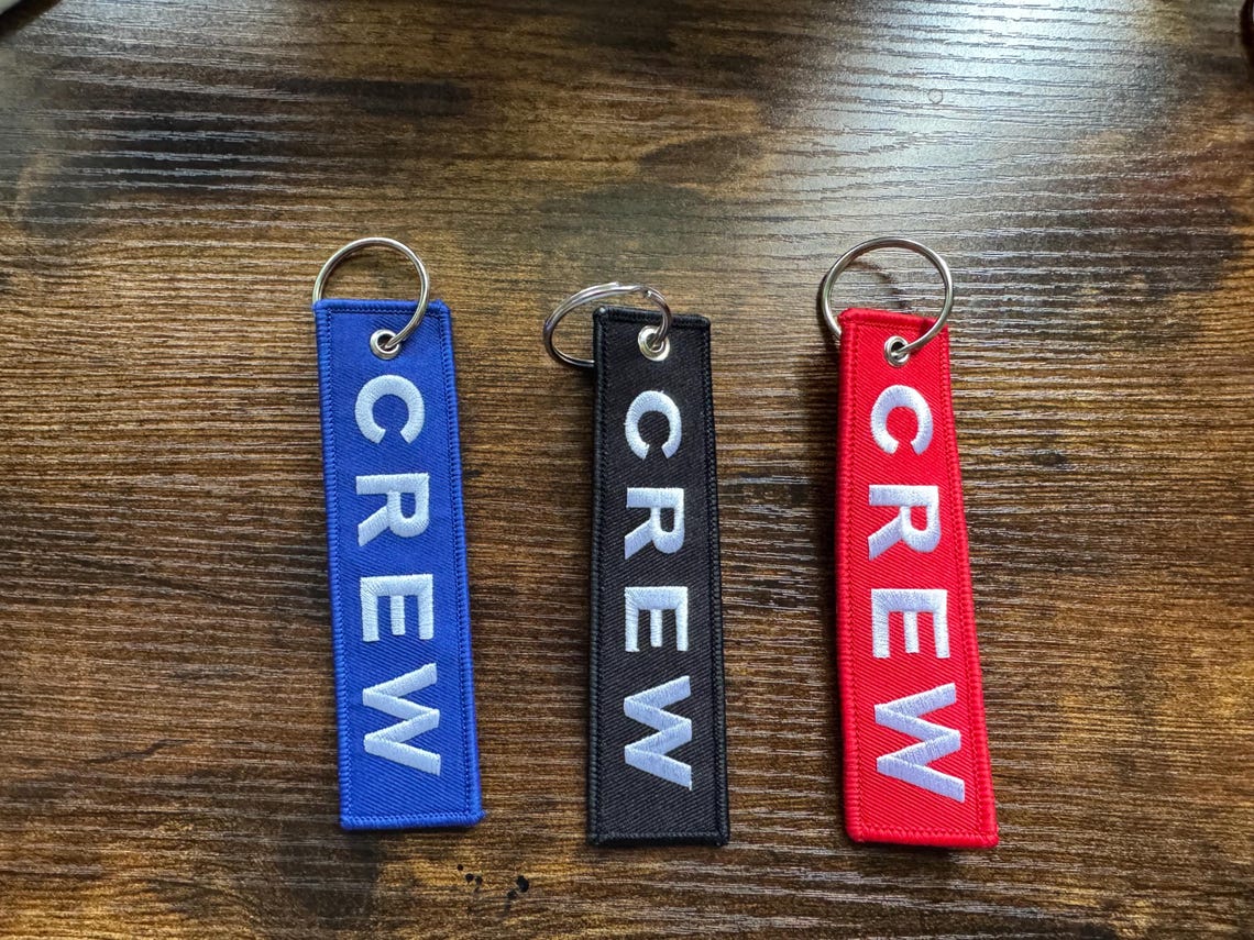 Crew Bag Tag - Luggage Tag - Funny Bag Tag - Funny Luggage Tag - Bag ...