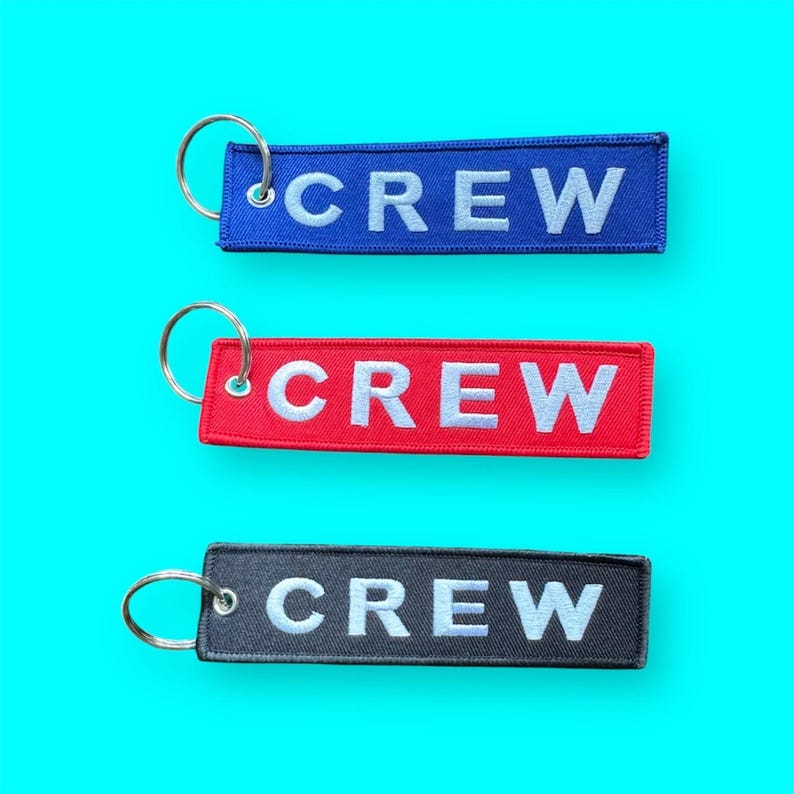 Crew Bag Tag - Luggage Tag - Funny Bag Tag - Funny Luggage Tag - Bag ...