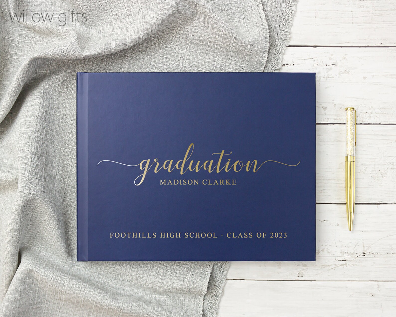 Graduation Party Guest Book for High School Graduation Party Classmates ...