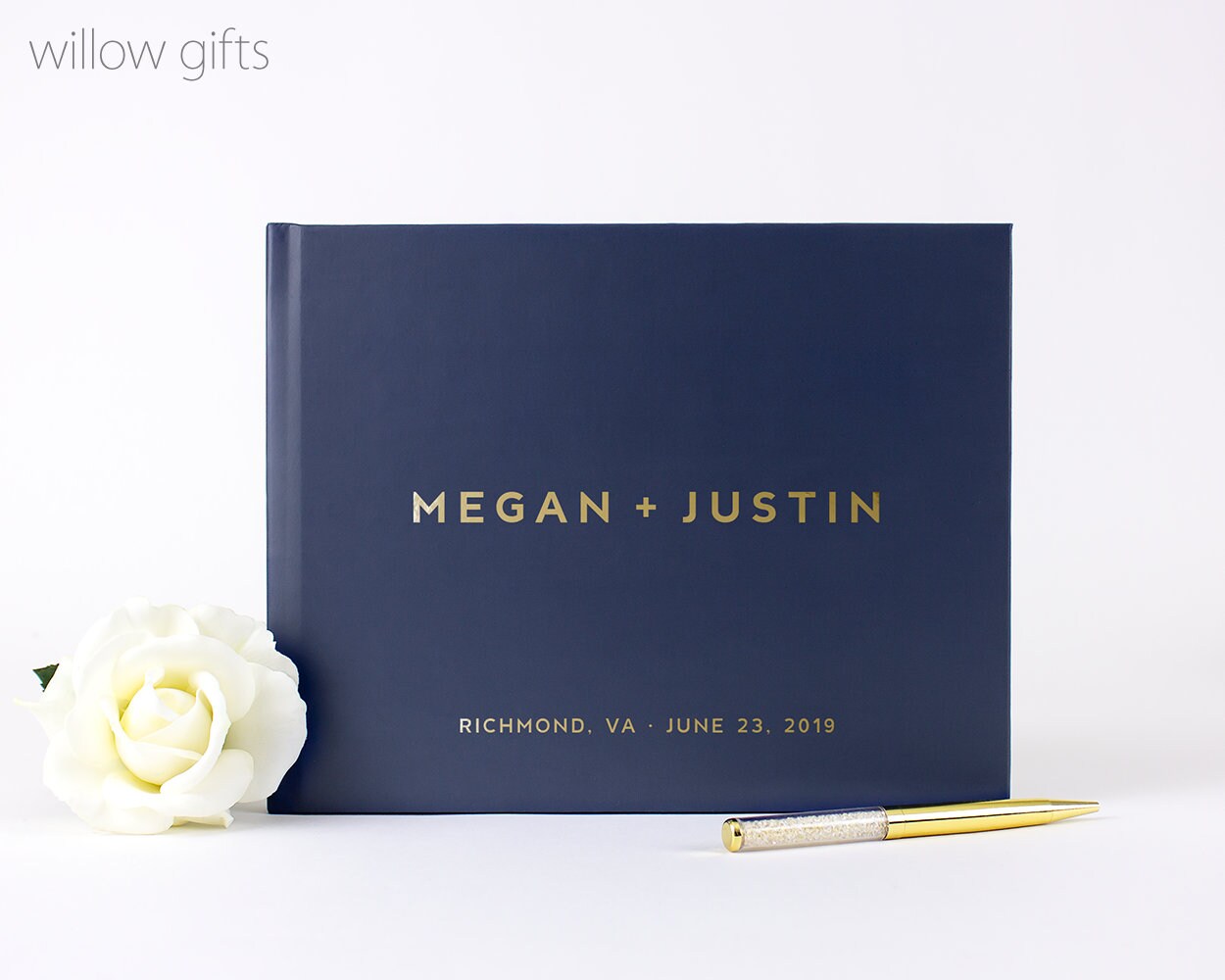 Wedding Sign-in Book Guest Book Personalized Wedding - Etsy