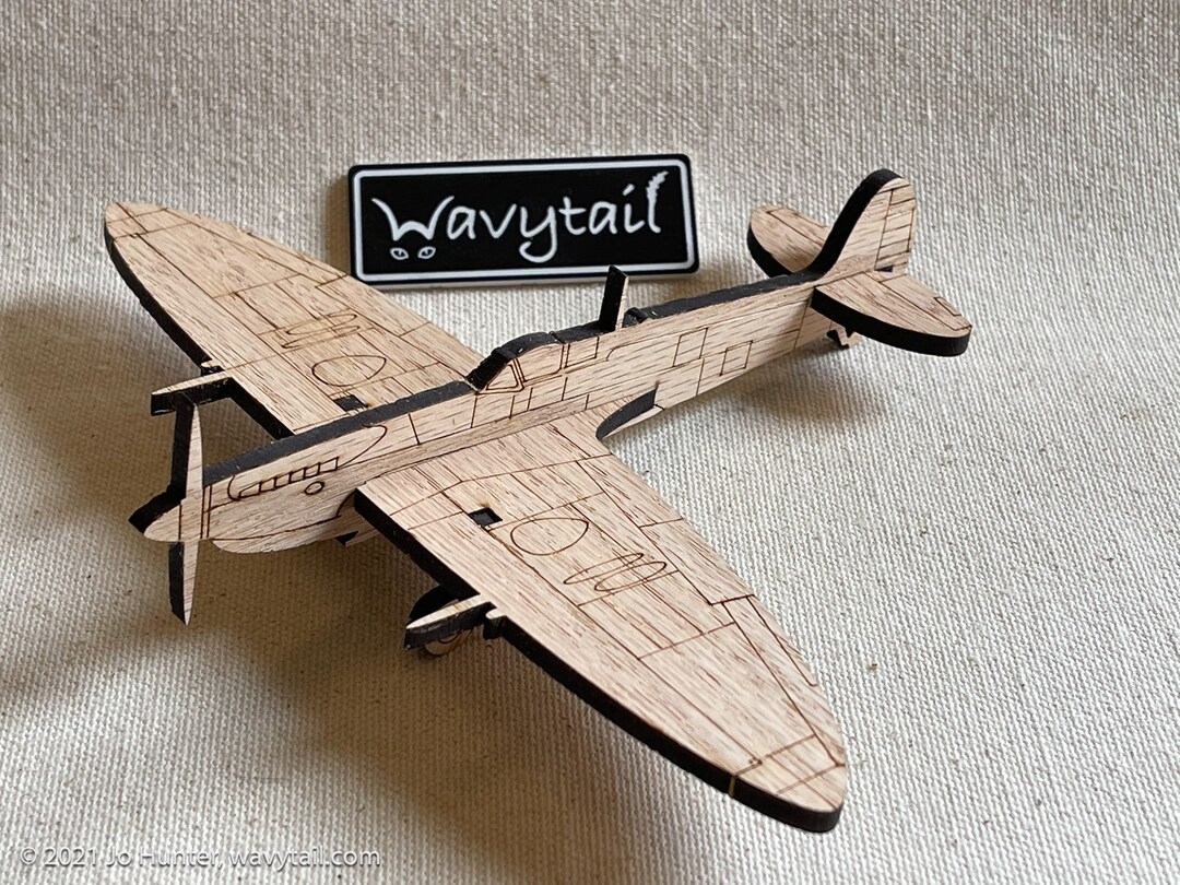 Supermarine Spitfire Wooden Model Airplane - Etsy