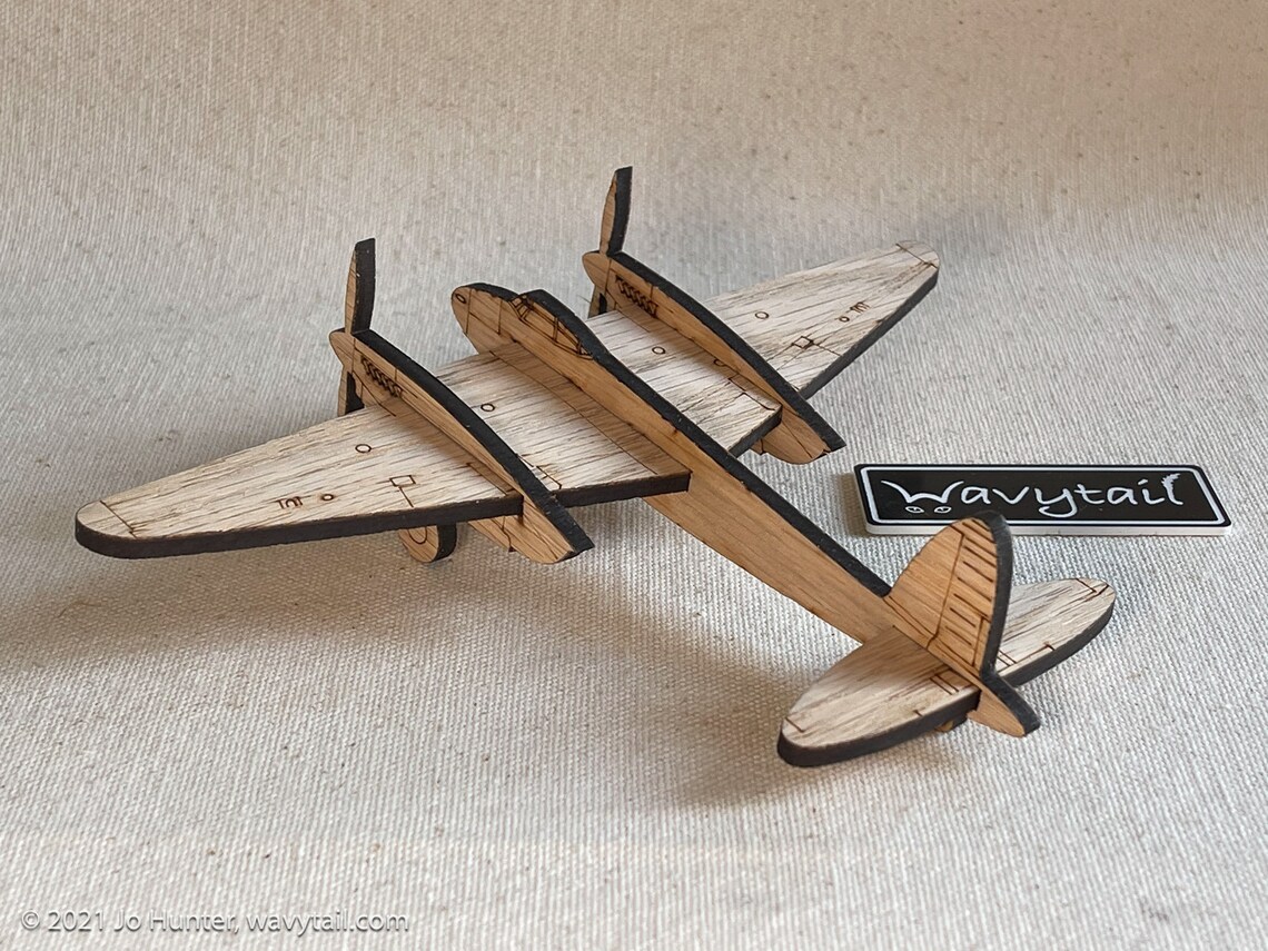 Dehavilland Mosquito Wooden Model Airplane - Etsy