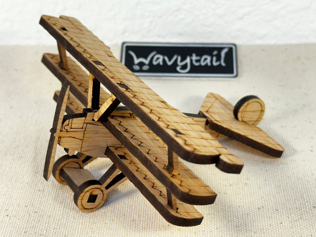 Fokker DR1 Triplane Wooden Model Airplane - Etsy