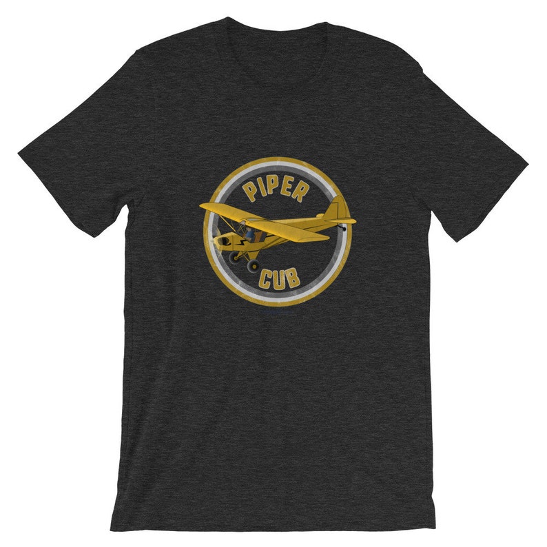 Piper Cub Airplane Short-sleeve Unisex T-shirt | Etsy